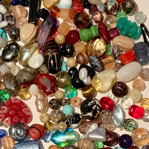 Other | 20 Plus Assorted Variety Of Beads | Poshmark